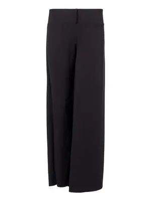 COURREGES Courrèges Infinity Draped Wide-leg Trousers - Black