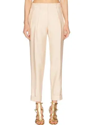 TOM FORD Tailored Double Pleat Pant - Soft Blush