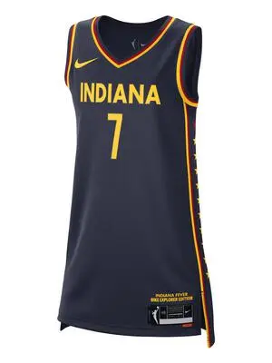 Nike Indiana Fever Explorer Edition Dri-fit Wnba Victory Jersey - Blue