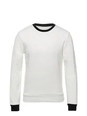 Brian Dales Cotton Fleece Sweatshirt - White