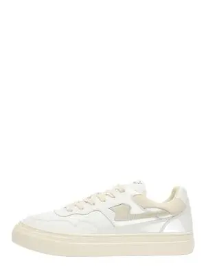 S.W.C STEPNEY WORKERS CLUB Pearl S-Strike Leather Sneakers White/putty