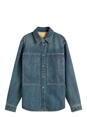 JIL SANDER Oversized Denim Shirt - Blue