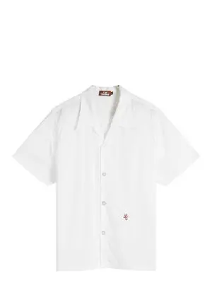 LATE CHECKOUT Short Sleeve Shirt - White
