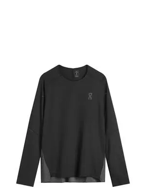 On Performance Long Sleeve T-shirt - Black/eclipse