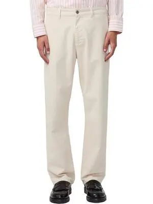 Nn07 Aden 1923 Classic Fit Stretch Organic Cotton Chinos - Ivory