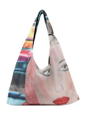 Sunnei Printed Tote Bag - Multicolor