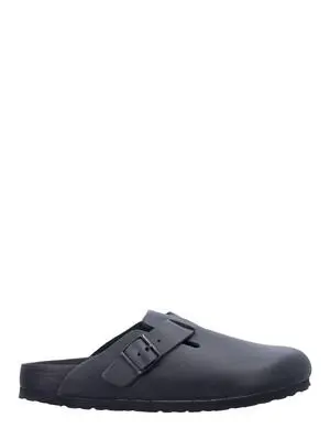 BIRKENSTOCK Buckled Clogs - Black