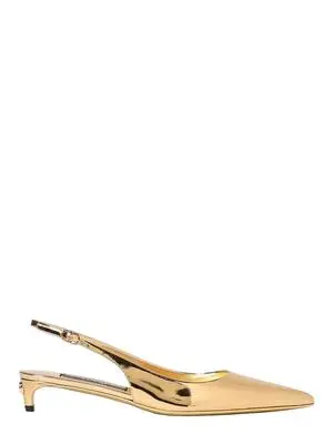 Dolce & Gabbana Slingback Pumps - Gold