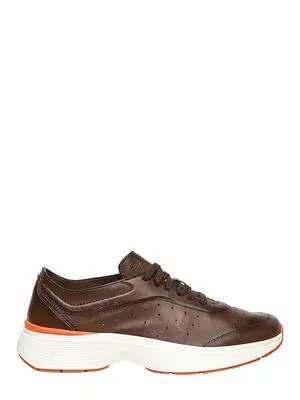 Santoni Bounce Trainer Sneakers - Brown