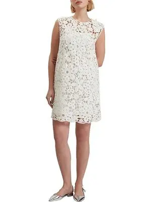 Ted Baker London Miyhaa Knit Midi Dress White