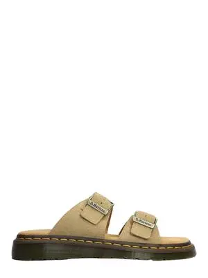 Dr. Martens Suede Slippers - Neutrals