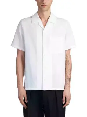 Attachment Short Sleeve Shirt - White
