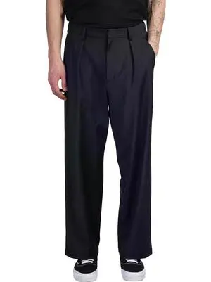 Attachment Straight-leg Trousers - Black