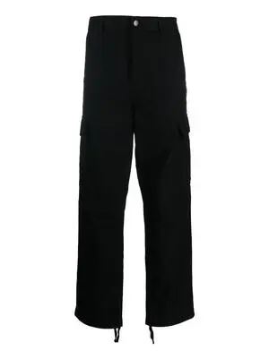 Carhartt Work In Progress Cotton Cargo Trousers - Black