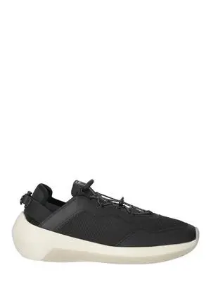 Emporio Armani Fabric Sneakers - Black