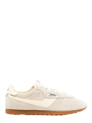 AUTRY Autry Windspin Low Leather Sneakers Beige