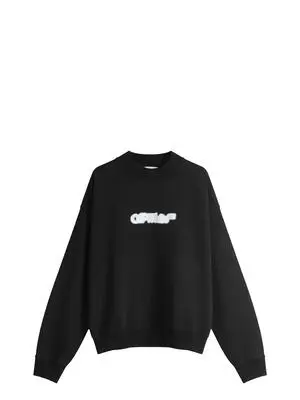 Off-White Spray Arrow Skate Crewneck /white - Black