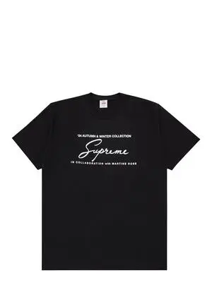 Supreme X Martine Rose Tee - Black