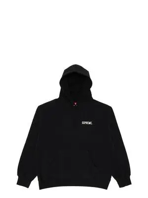 Supreme Anarchy Hooded Sweatshirt - Black