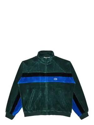 Supreme X Martine Rose Velour Track Jacket - Green