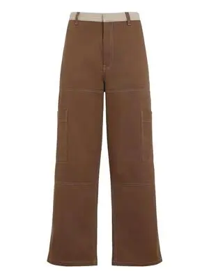 OFF-WHITE Off-White Straight Cargo Trousers