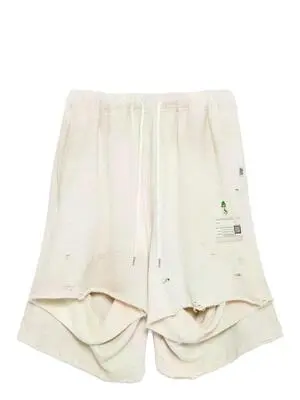 Mihara Yasuhiro Panelled Shorts - Neutrals