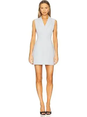 Theory Blazer Mini Dress - Pearl Blue