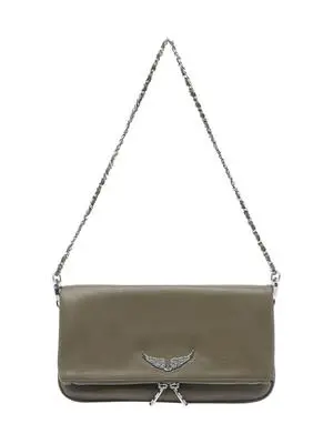 Zadig&Voltaire ZADIG&VOLTAIRE Clutch With Chain Strap Grass Green