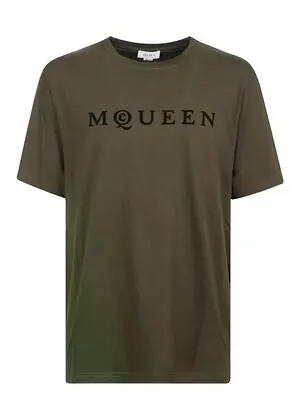 Alexander McQueen Logo-print T-shirt - Green
