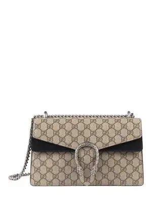 Gucci Dionysus Small Gg Shoulder Bag - Beige/ebony
