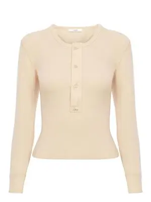 Chloé CHLOÉ Henley Shirt Pink