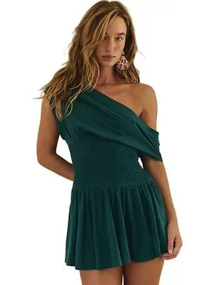 Free People Free People Scorching Hot Mini Dress Pacific
