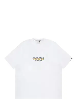 AAPE BY *A BATHING APE® Logo-print T-shirt - White