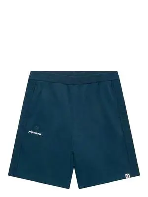 AAPE BY *A BATHING APE® Logo-tape Track Shorts - Blue