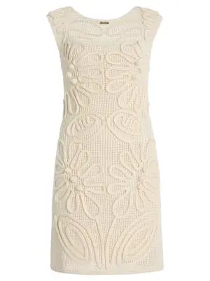 Cult Gaia Marlow Knit Mini Dress - White