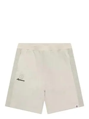 AAPE BY *A BATHING APE® Logo-tape Track Shorts - White