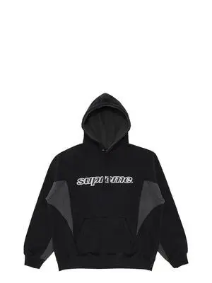 Supreme Division Hooded Sweatshirt - Black