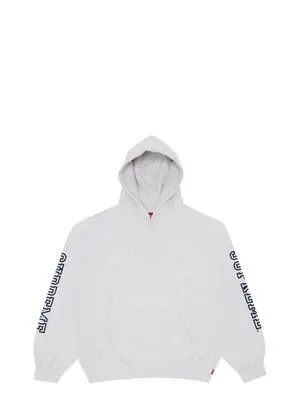 Supreme Collegiate Sleeve Hooded Sweatshirt - Grey