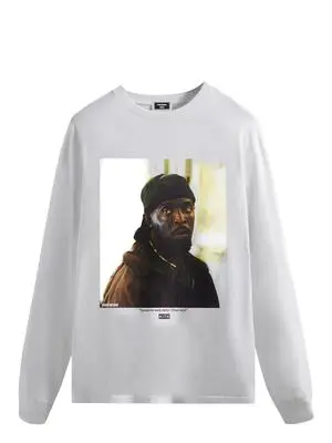 Kith For The Wire Omar Back Long-sleeve Tee - White