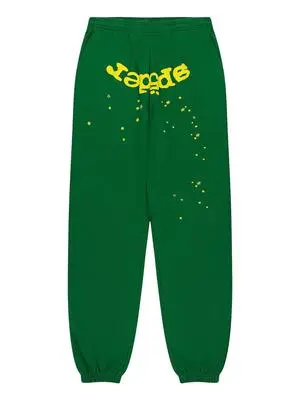 SP5DER Star Og Web V2 Sweatpant 'slime - Green