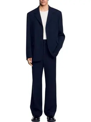 Sandro Classic Suit Jacket - Black