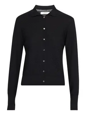 Vince Vince Double-Layered Cardigan Black