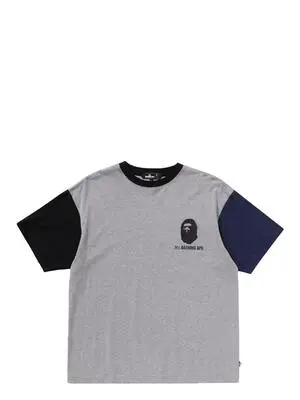A BATHING APE Print 7 Tee Shirt - Gray