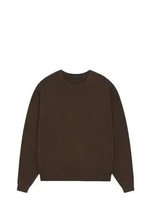 Fear Of God Essentials Waffle Crewneck Sweater - Brown