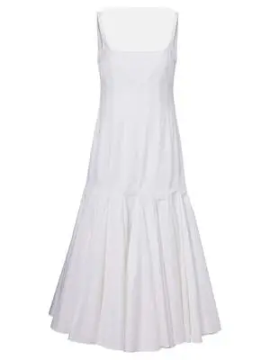 JACQUEMUS Jacquemus Agave Cotton Poplin Midi Dress