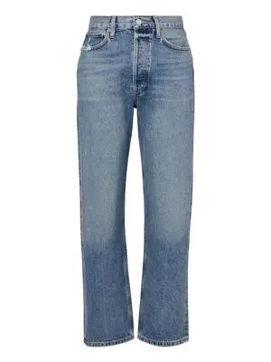AGOLDE 90s Mid-rise Straight Jeans - Blue