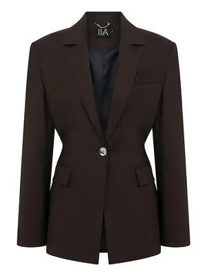 ILA Mono Wool Blend Blazer