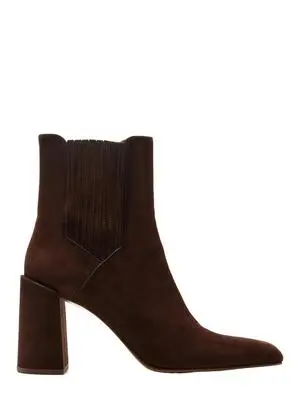 Gabriela Hearst Luke Suede Ankle Boots Brown