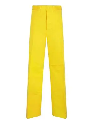Polo Ralph Lauren Cotton Straight Trousers - Yellow