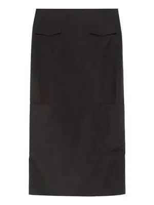 ALFIE Valletta Midi Skirt - Brown